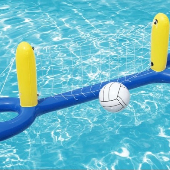 Party Supplies | Nwt Pool Volleyball Net And Ball Gamegreat For Family ...